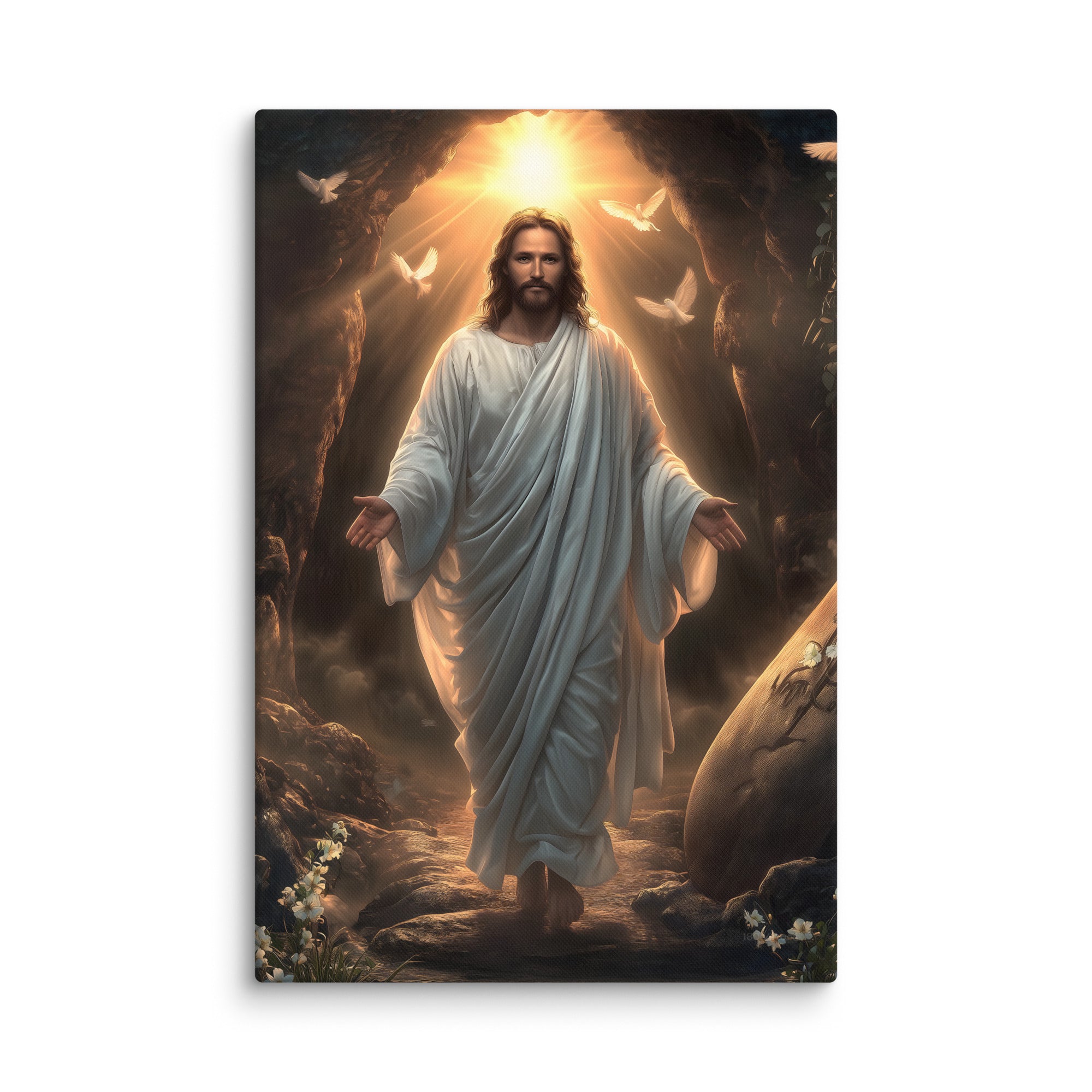 Resurrection of Christ – 8K Ultra High Resolution Masterpiece Canvas f ...